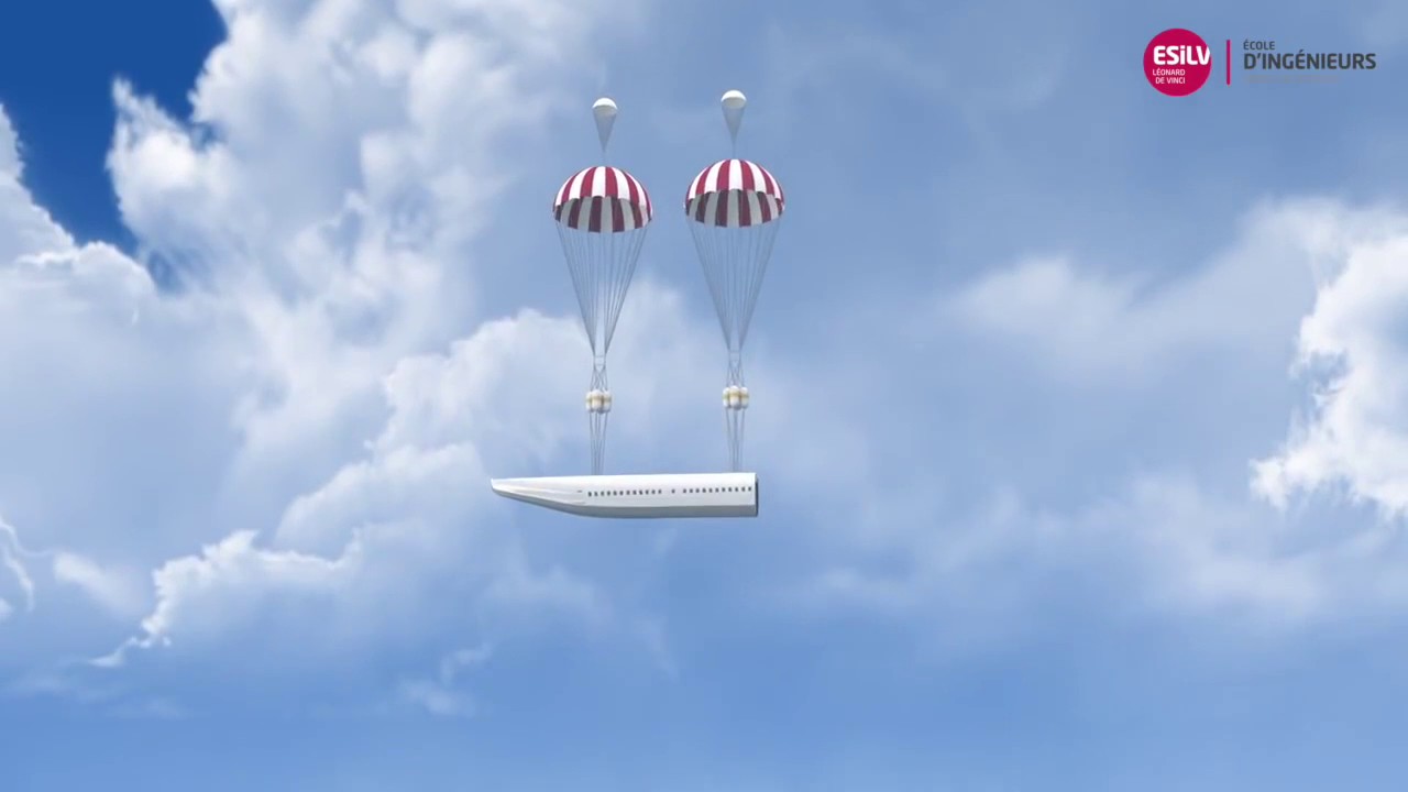 Rescue capsule pour avion | ESILV Ecole d'Ingénieurs Généraliste