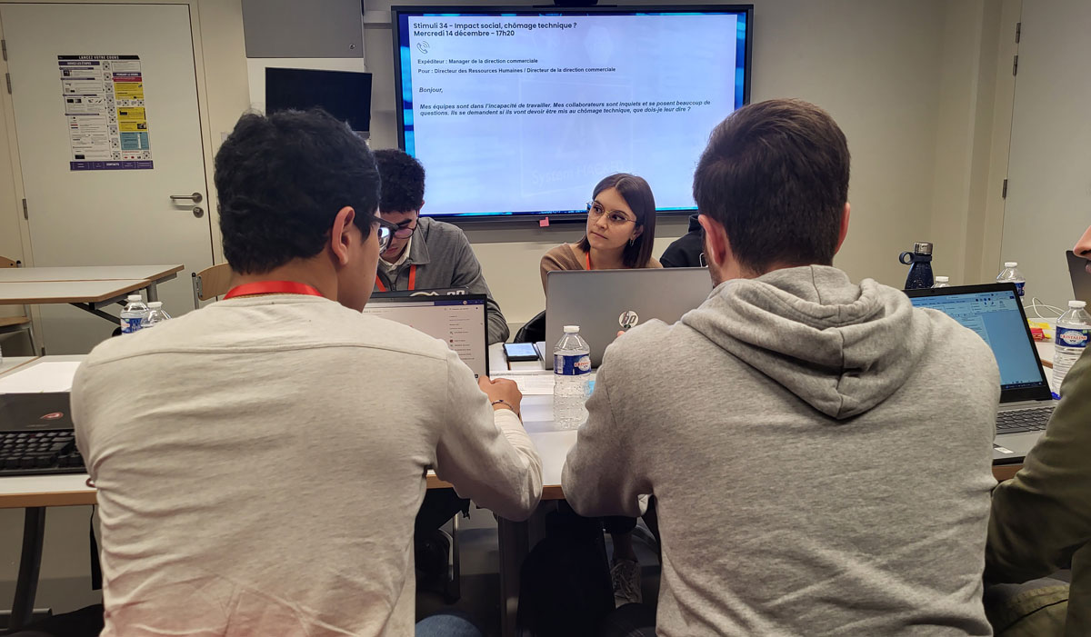 Au Campus de l'Arche, des étudiants entraînés à gérer une crise cyber ...