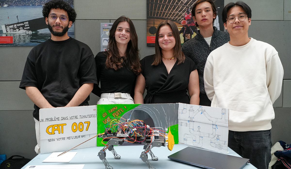 Le projet PIX2 de la promo 2027 : développer un robot | ESILV Ecole d'Ingénieurs Généraliste