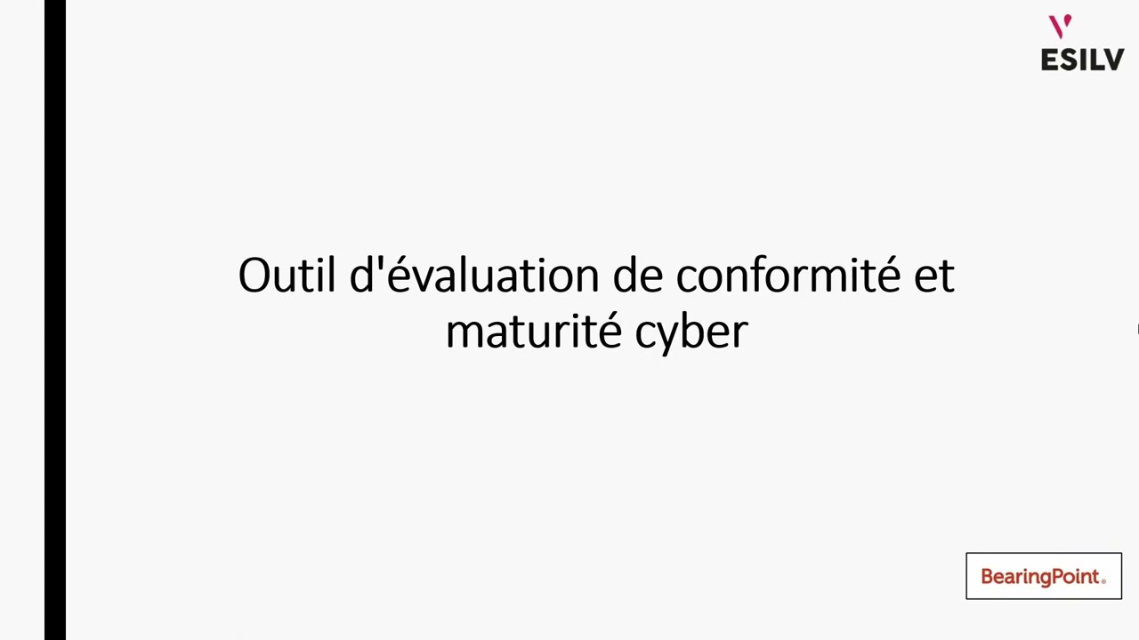 #PI²5 Outil d’évaluation de conformité et de maturité cyber | ESILV ...